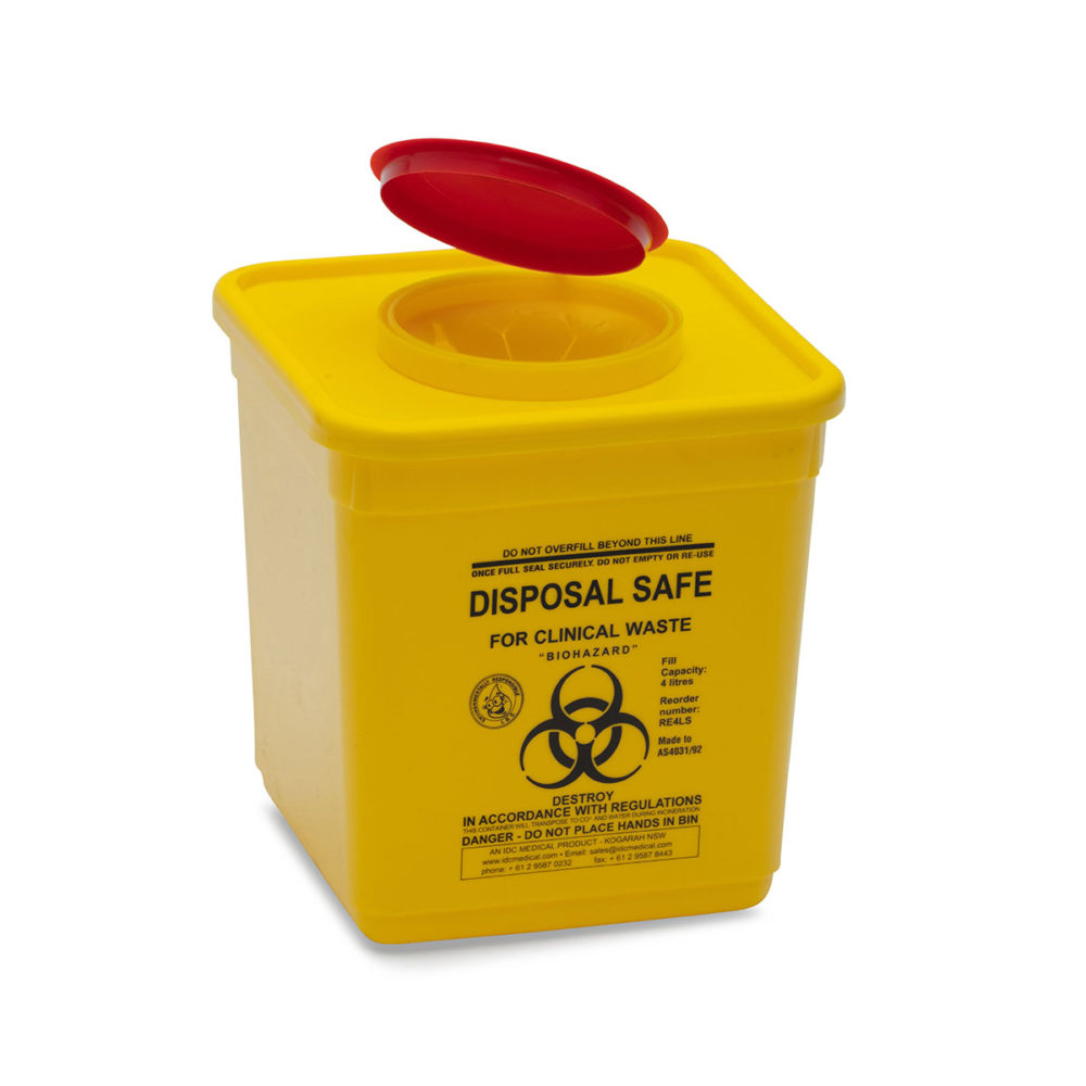 RE Series Sharps Containers – IDC Medical Australia